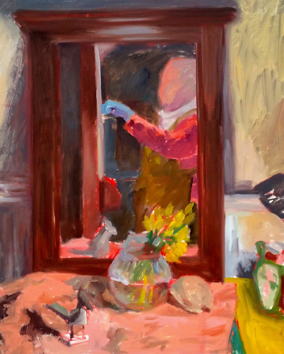 Self-portrait with still life – step-by-step | my90acres